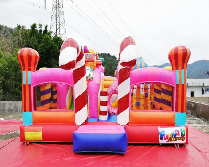 Sugar Candy House 6x6x3.2M Commercial Jumping Castles